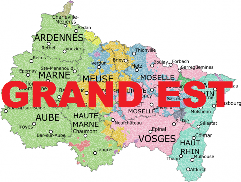 Grand Est – Le nouveau nom de la région validé par les élus - La Plaine ...