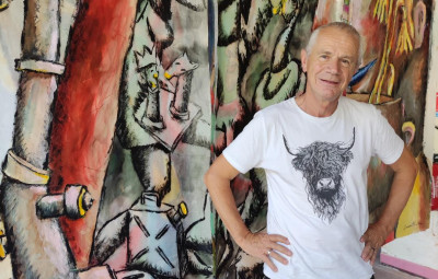 Clair Arthur : Artiste-peintre loufoque et imprévisible - Epinal Info