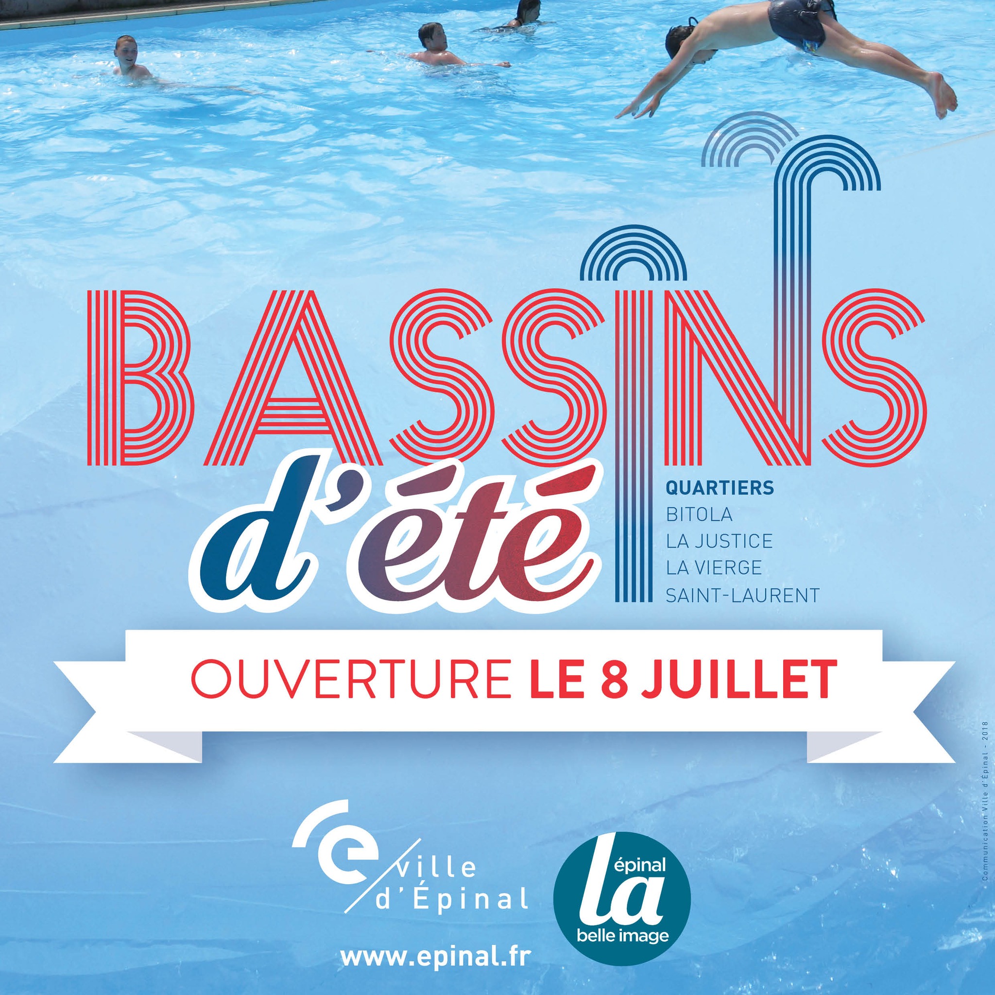 Ouverture des bassins d'été : plongez la tête la première ! - Epinal Info