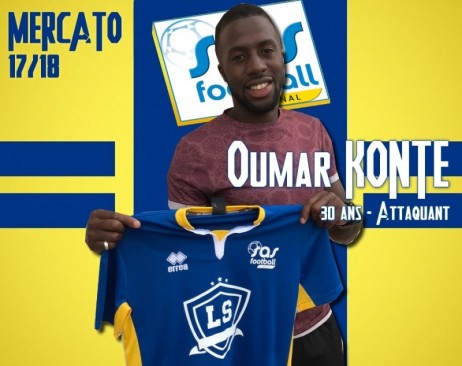Oumar Konté, nouvel attaquant du SAS Football - Epinal Info