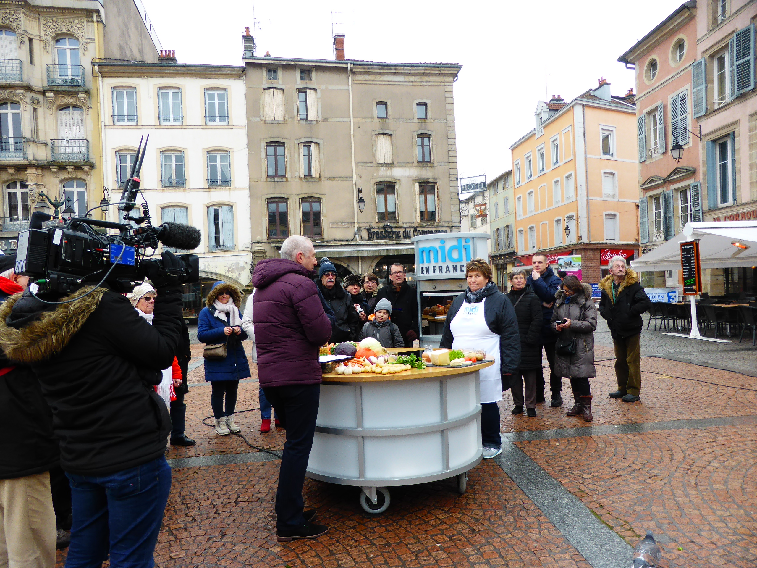 Epinal - Le tournage de l’émission « Midi en France » en images ...