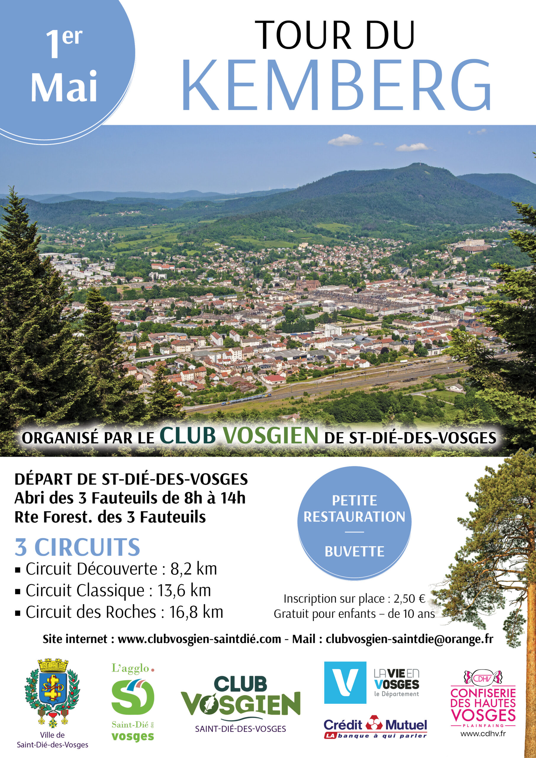Le Tour du Kemberg est de retour le 1er mai - Saint Die Info