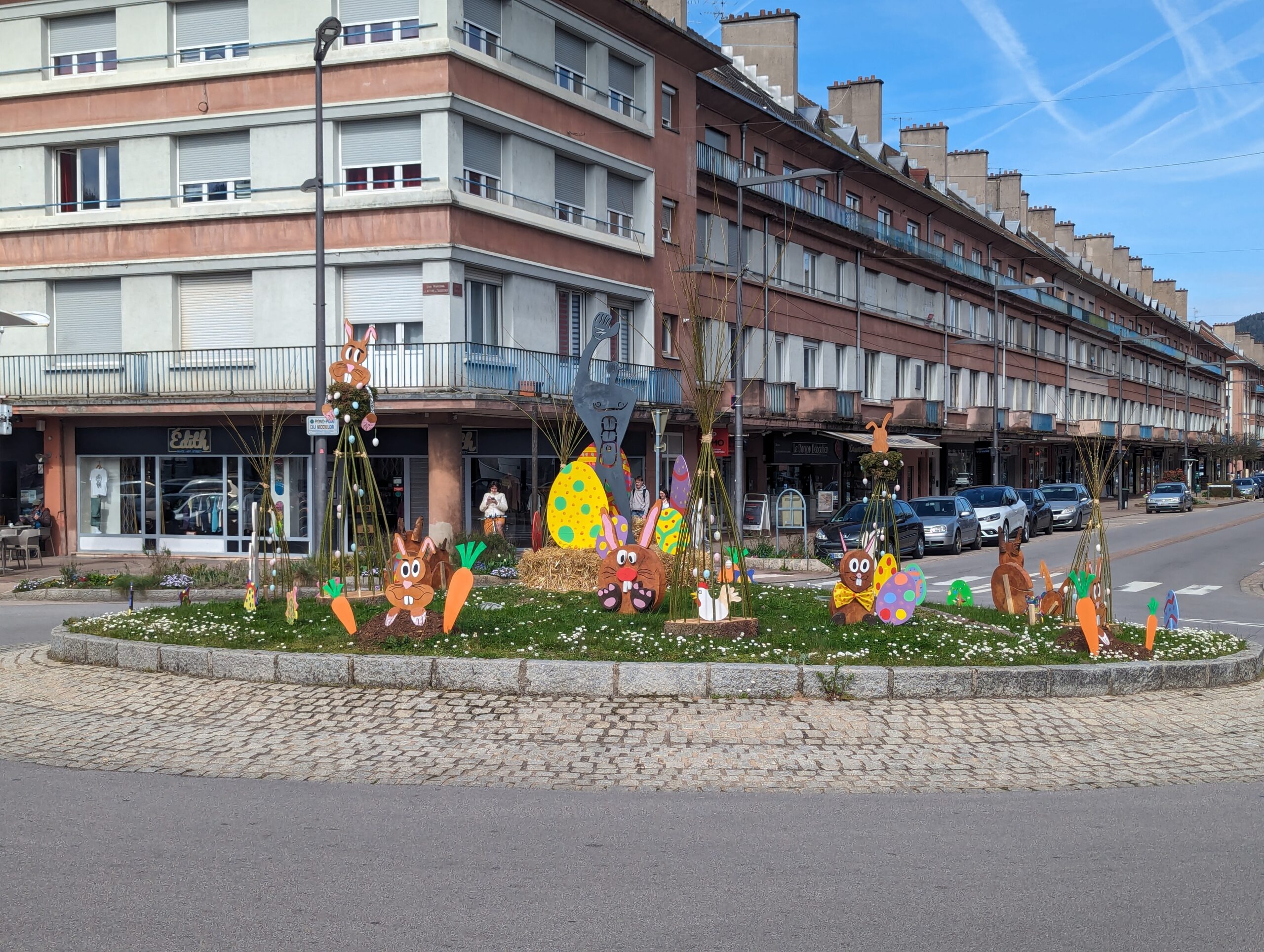 Un air de Pâques au centre-ville déodatien - Saint Die Info
