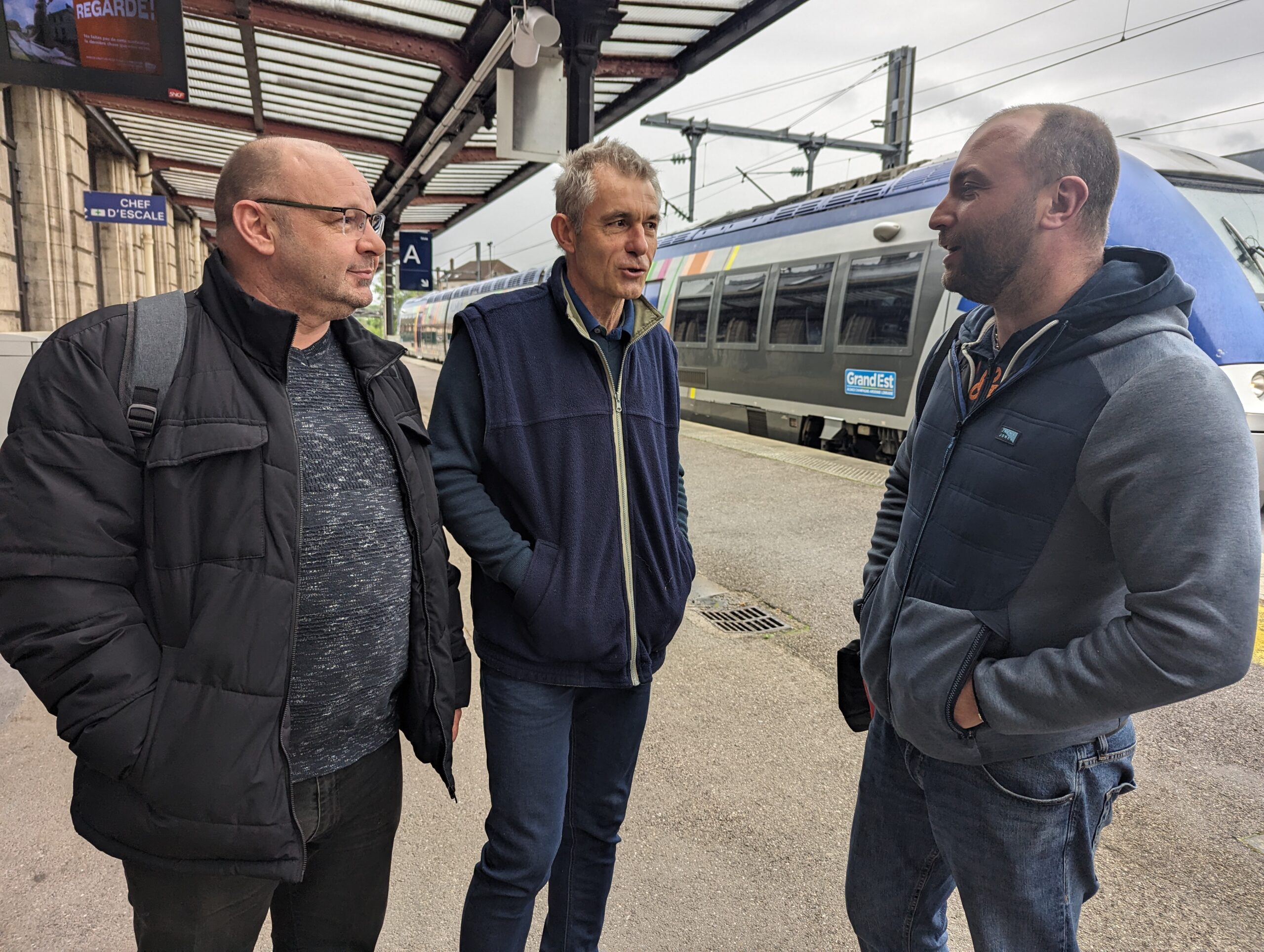Matthieu Chabanel, PDG de SNCF Réseau, en audience avec les syndicats ...