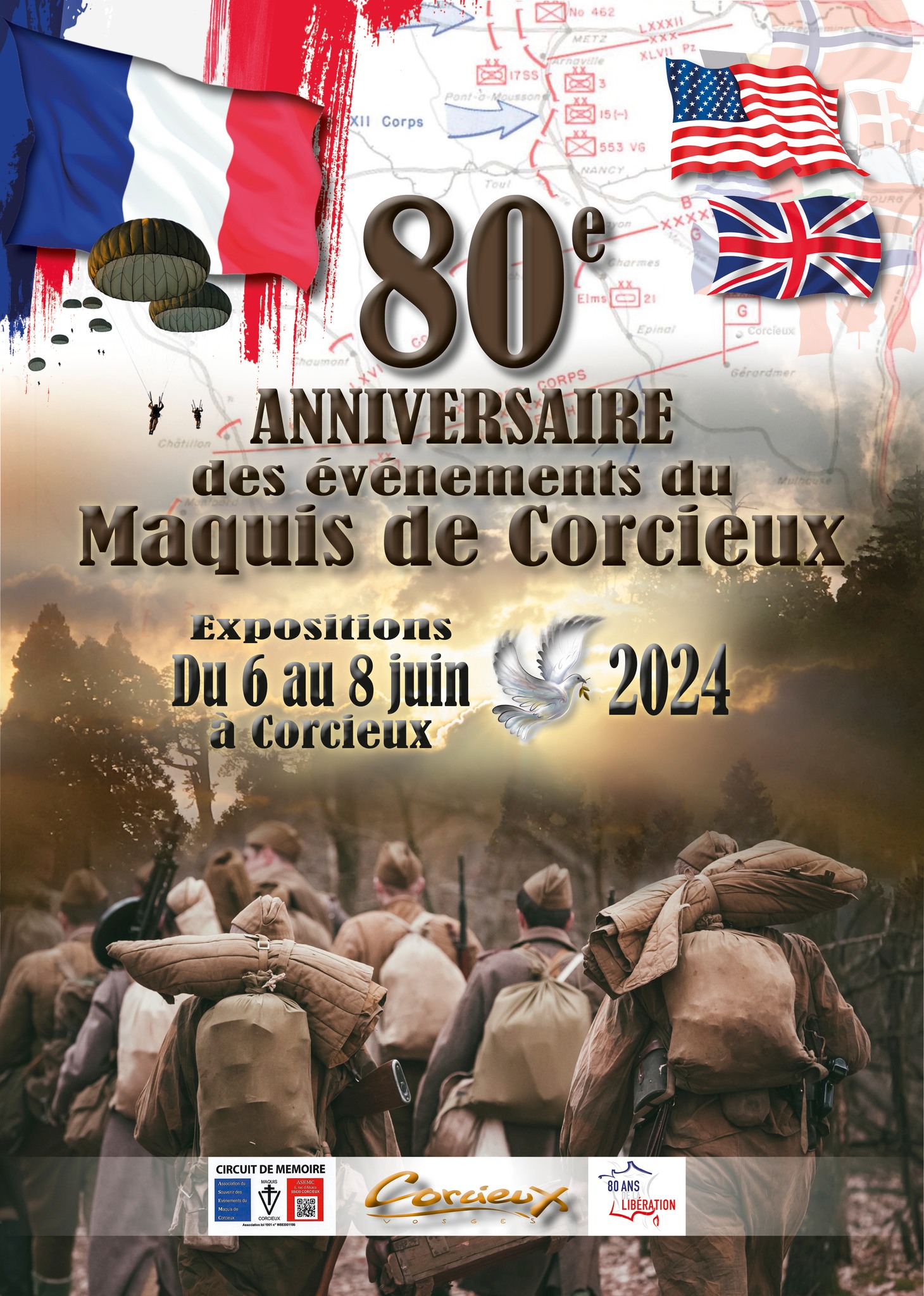 80e anniversaire des événements du Maquis de Corcieux - Saint Die Info