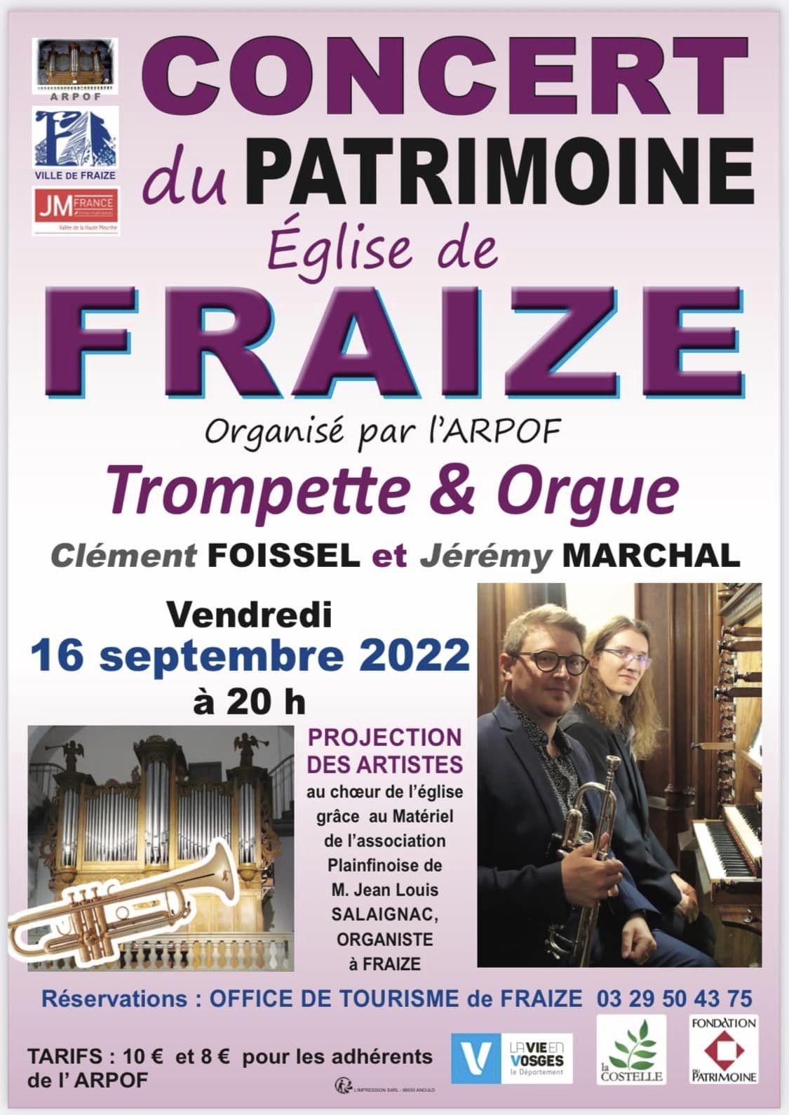Fraize – Concert du patrimoine - Saint Die Info