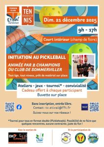 Étival-Clairefontaine – Une journée d’initiation au pickleball - Saint Die Info