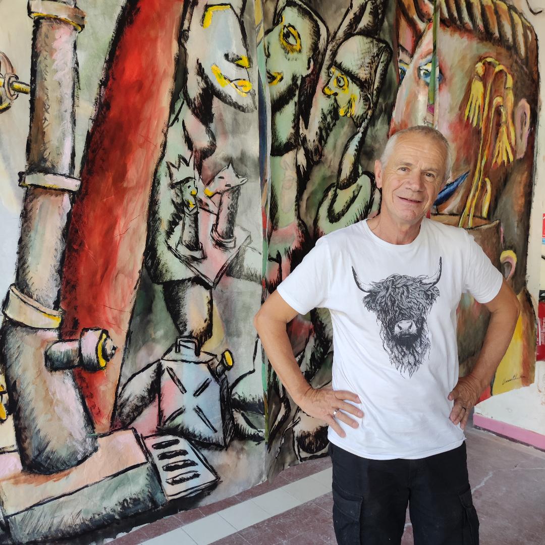 Clair Arthur : Artiste-peintre loufoque et imprévisible - Remiremont Info