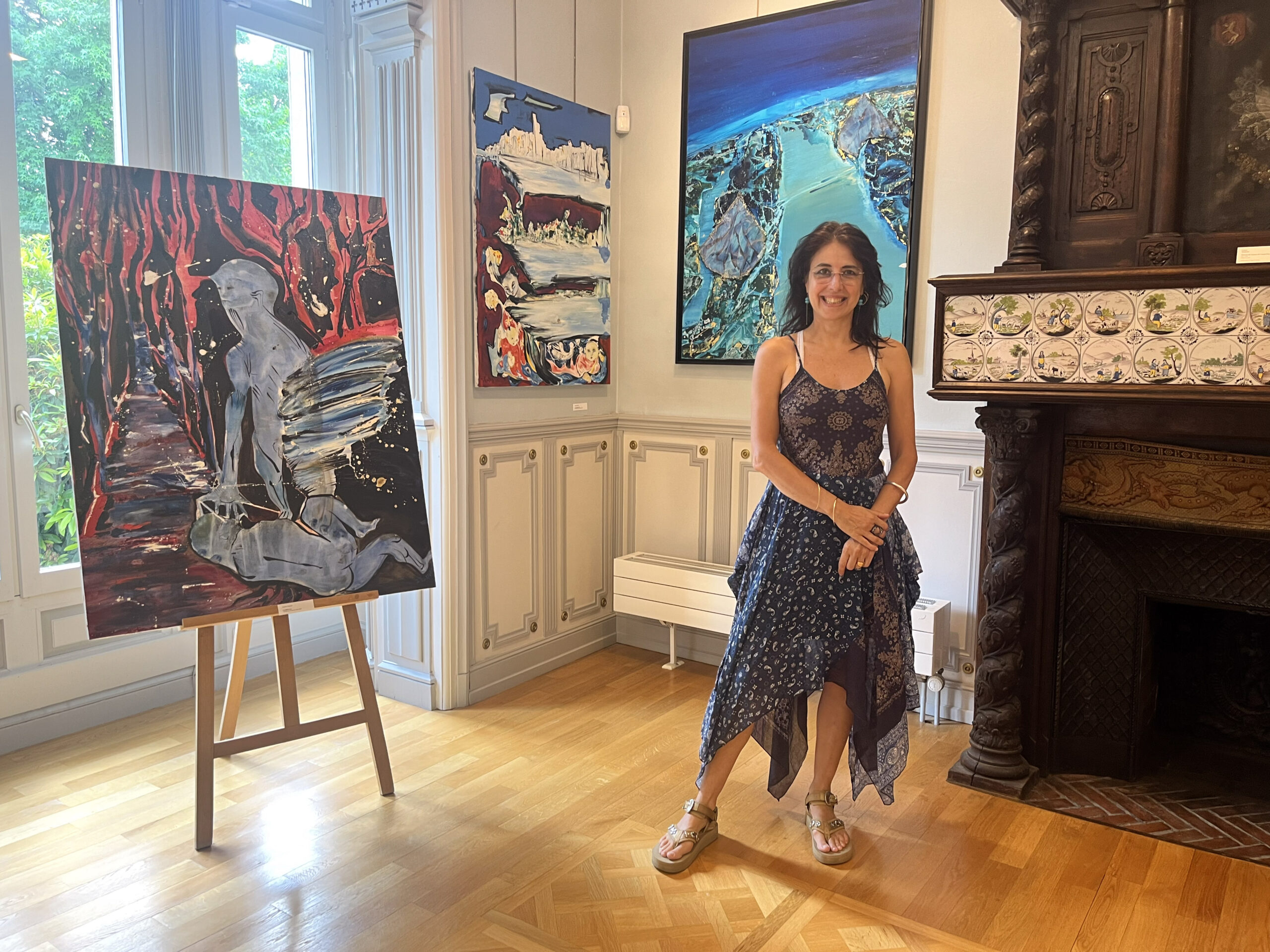 Sophie Tedeschi expose son art dans les musées de Remiremont ...