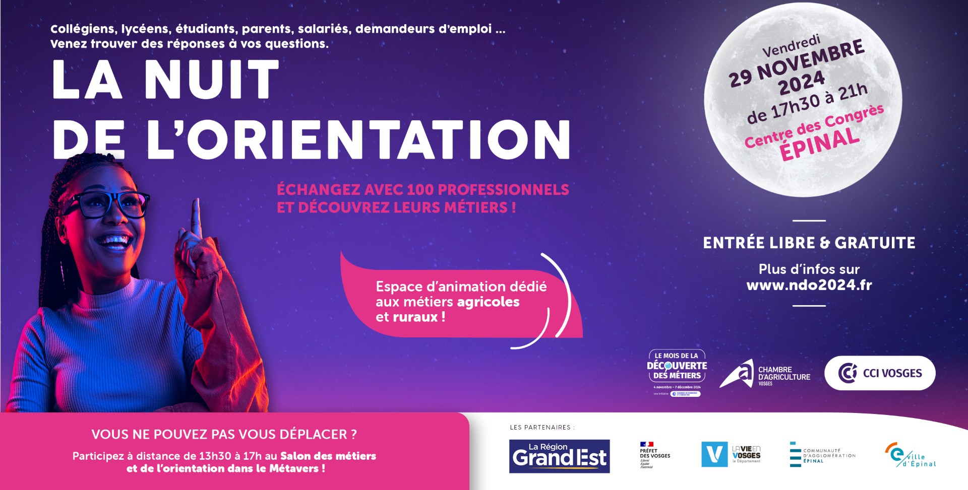 Cap Orientation 2024 : Nuit de l’Orientation et Salon des métiers et de ...