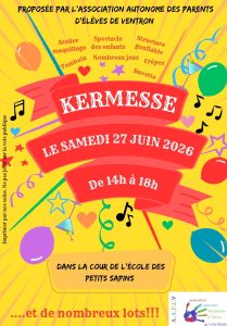 Kermesse à VENTRON le samedi 27 juin - Remiremont Info