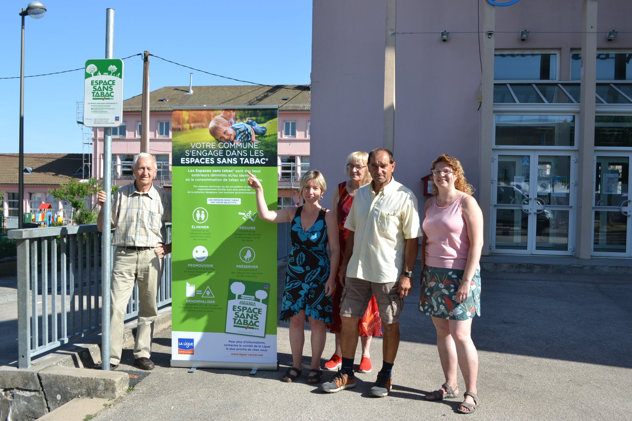 Corcieux – Officialisation des espaces sans tabac de la commune ...