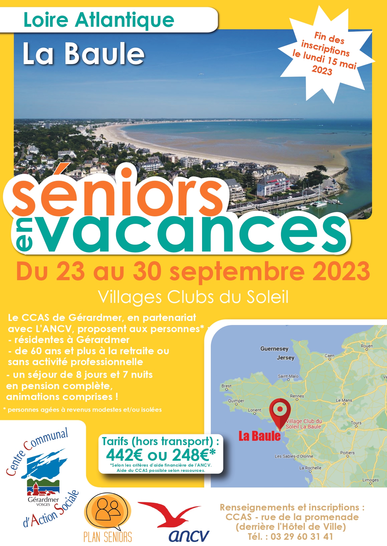 Les Seniors en vacances à La Baule - Gerardmer Info